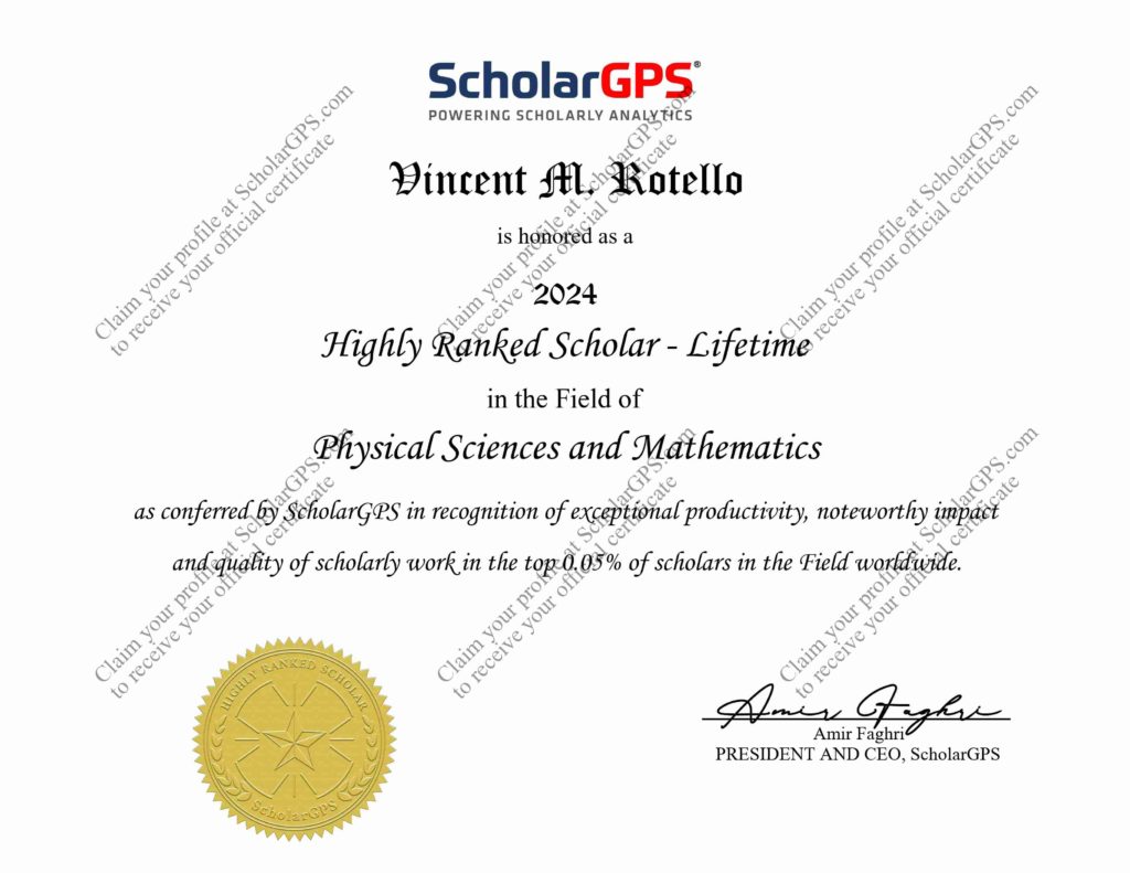 Group News – Rotello Research Group